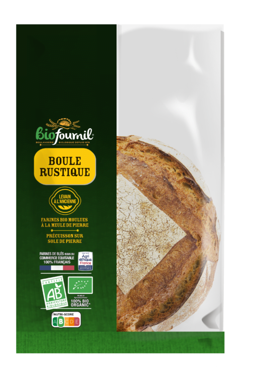 Rustic Round Bread - Biofournil